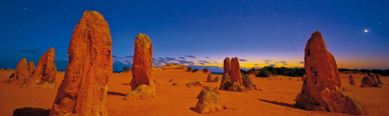 Desert Landscapes In Australia